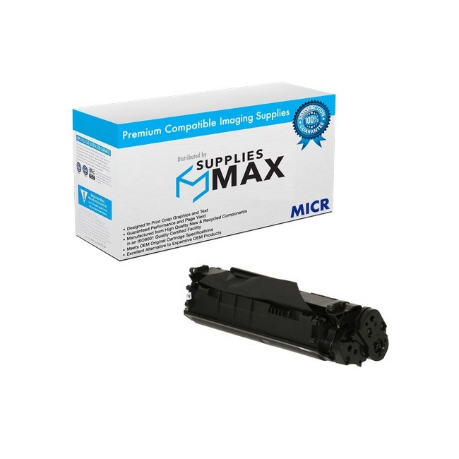 Compatible HP Q2612A-MICR MICR Toner Cartridge - Black www.SuppliesMAX.com
