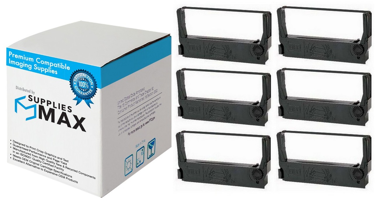 Compatible NCR 127226B P.O.S. Printer Ribbon - Black www.SuppliesMAX.com