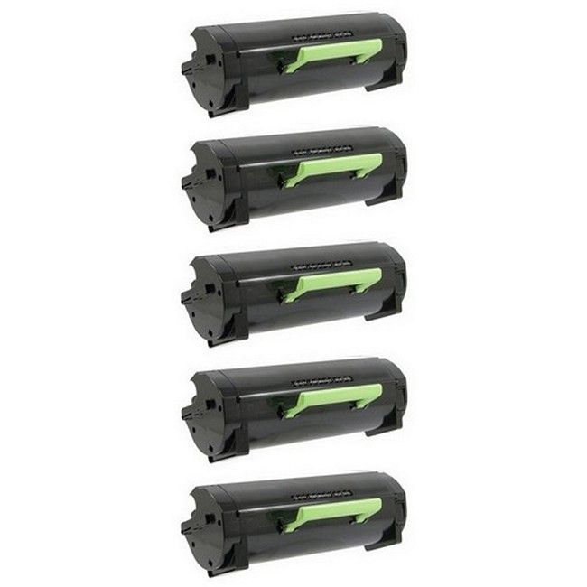 Compatible Lexmark 53B1H00_5PK High Yield Toner Cartridge - Black www ...